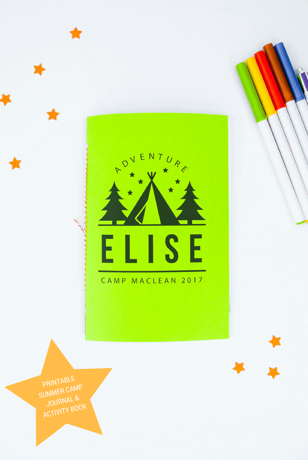 Printable Summer Camp Activity Book For Kids Merriment Design
